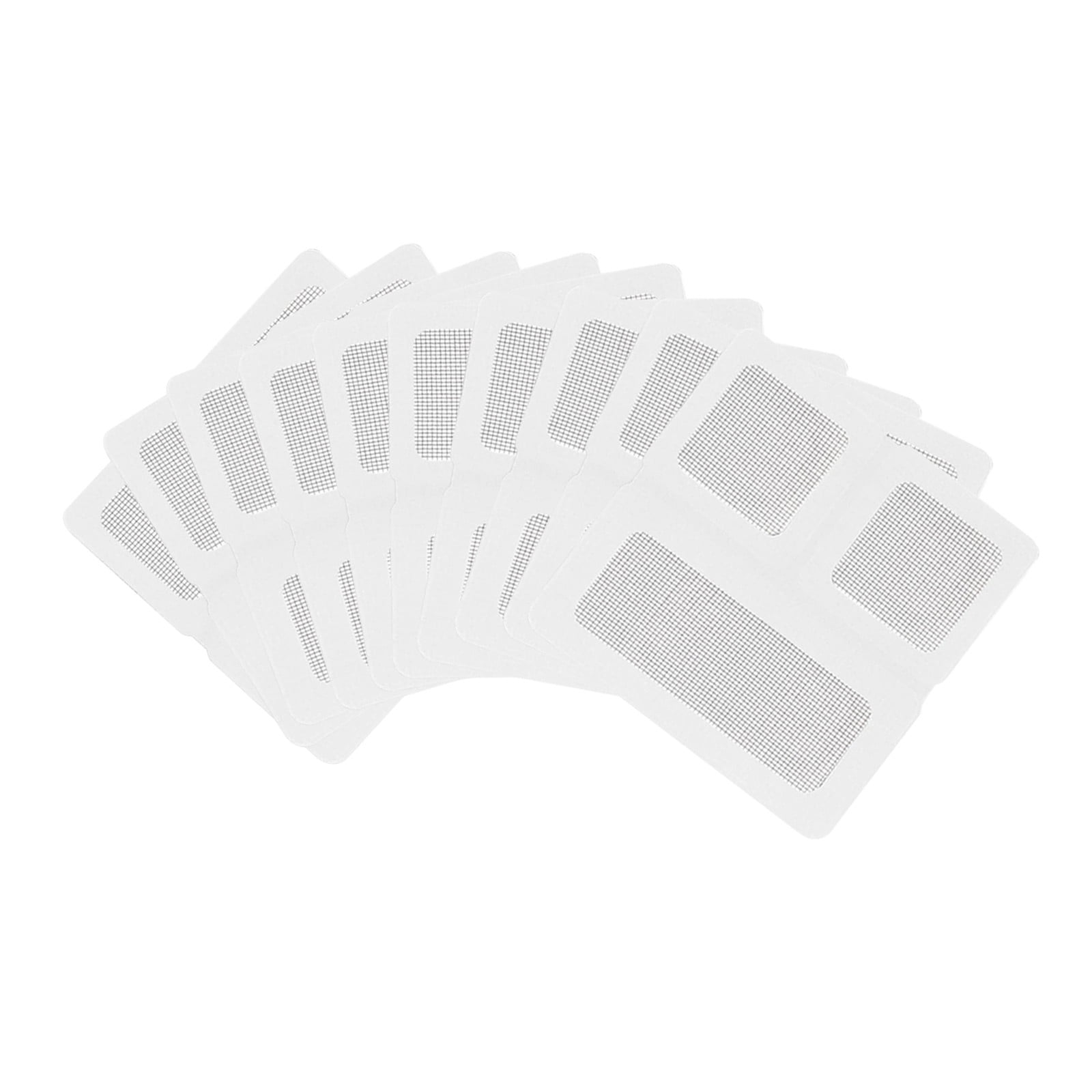 xjwjuw Self-Adhesive Screen Repair Patch, Polyester Fiber Mesh for ...