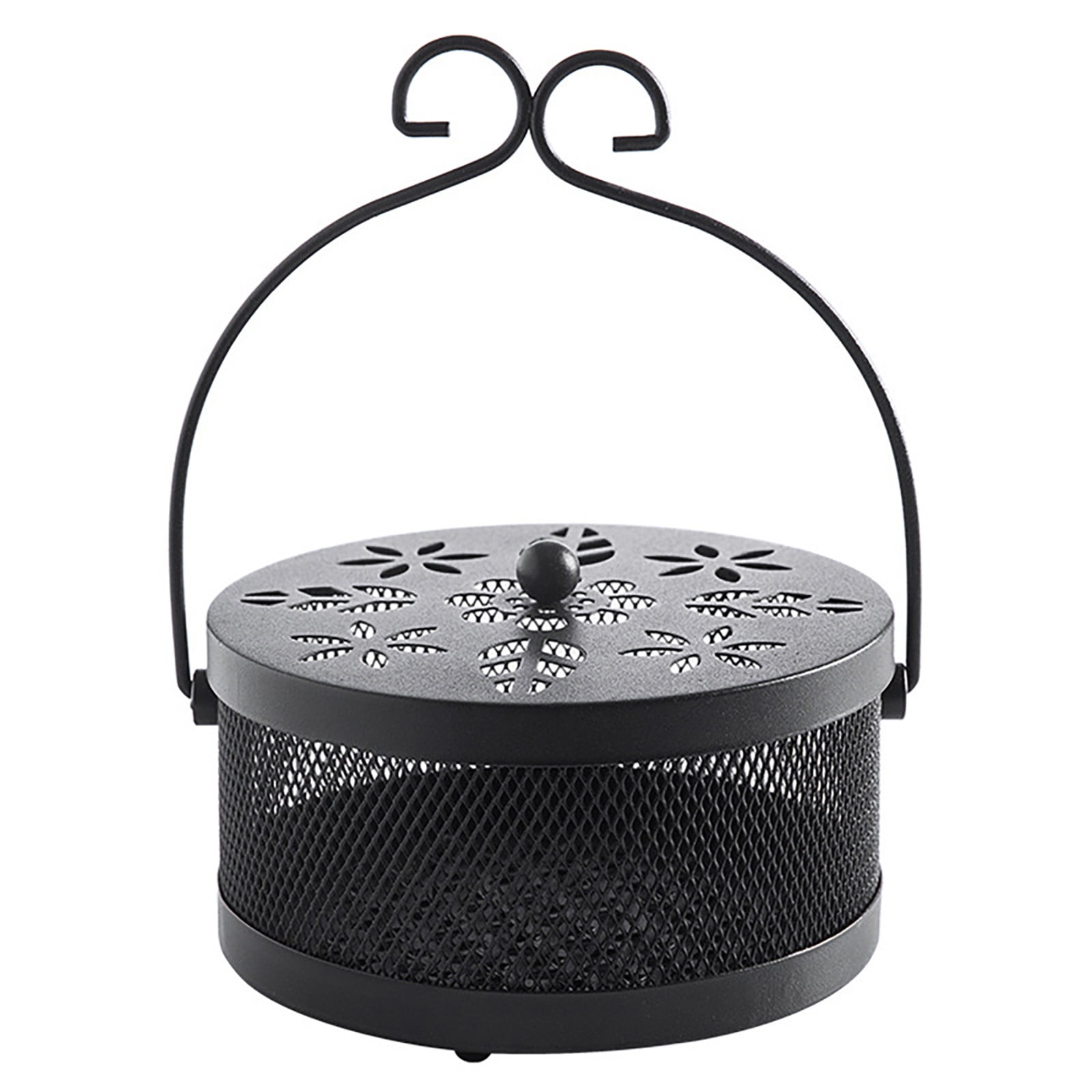 xjwjuw Wrought Iron Mosquito Coil Holder, Fireproof Mosquito Dish ...
