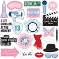 xo, Fetti Party Era Photo Props - 26 Count | Bachelorette Backdrop ...