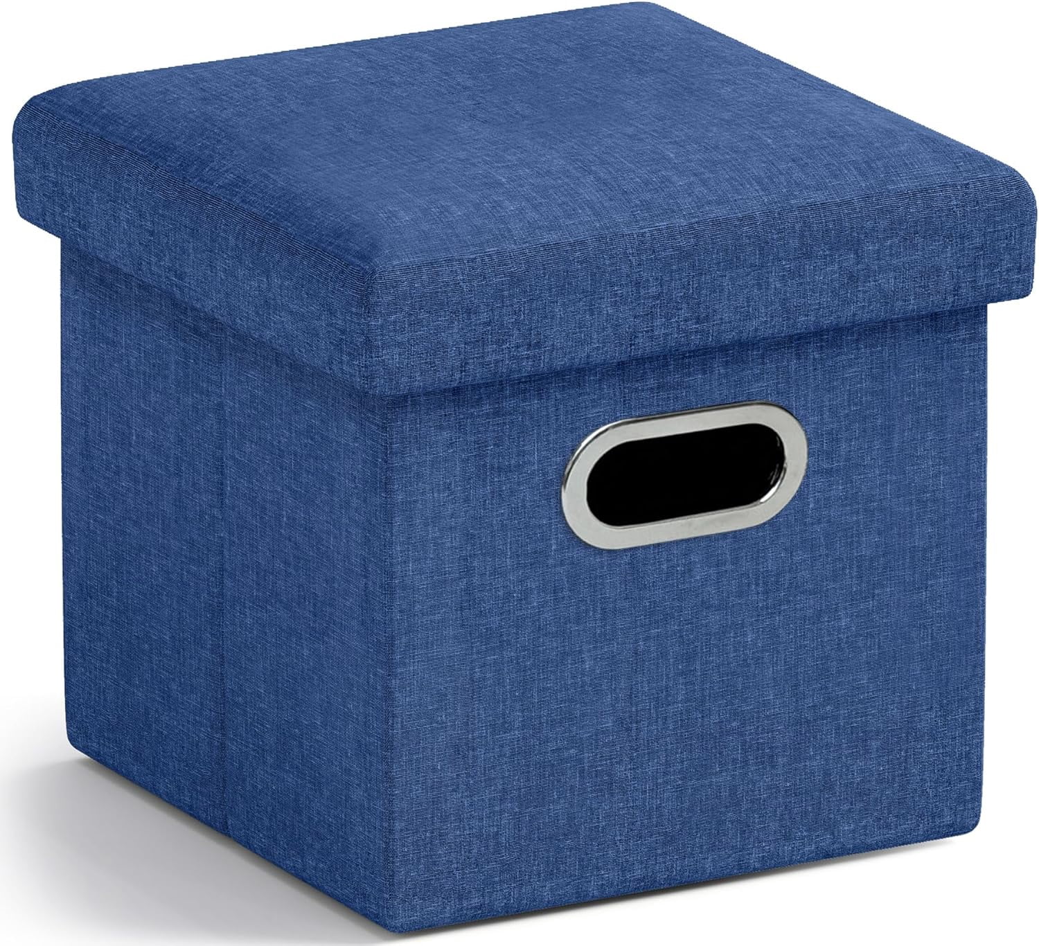 xrboomlife 12 Inches Small Storage Ottoman with Handles Foldable ...