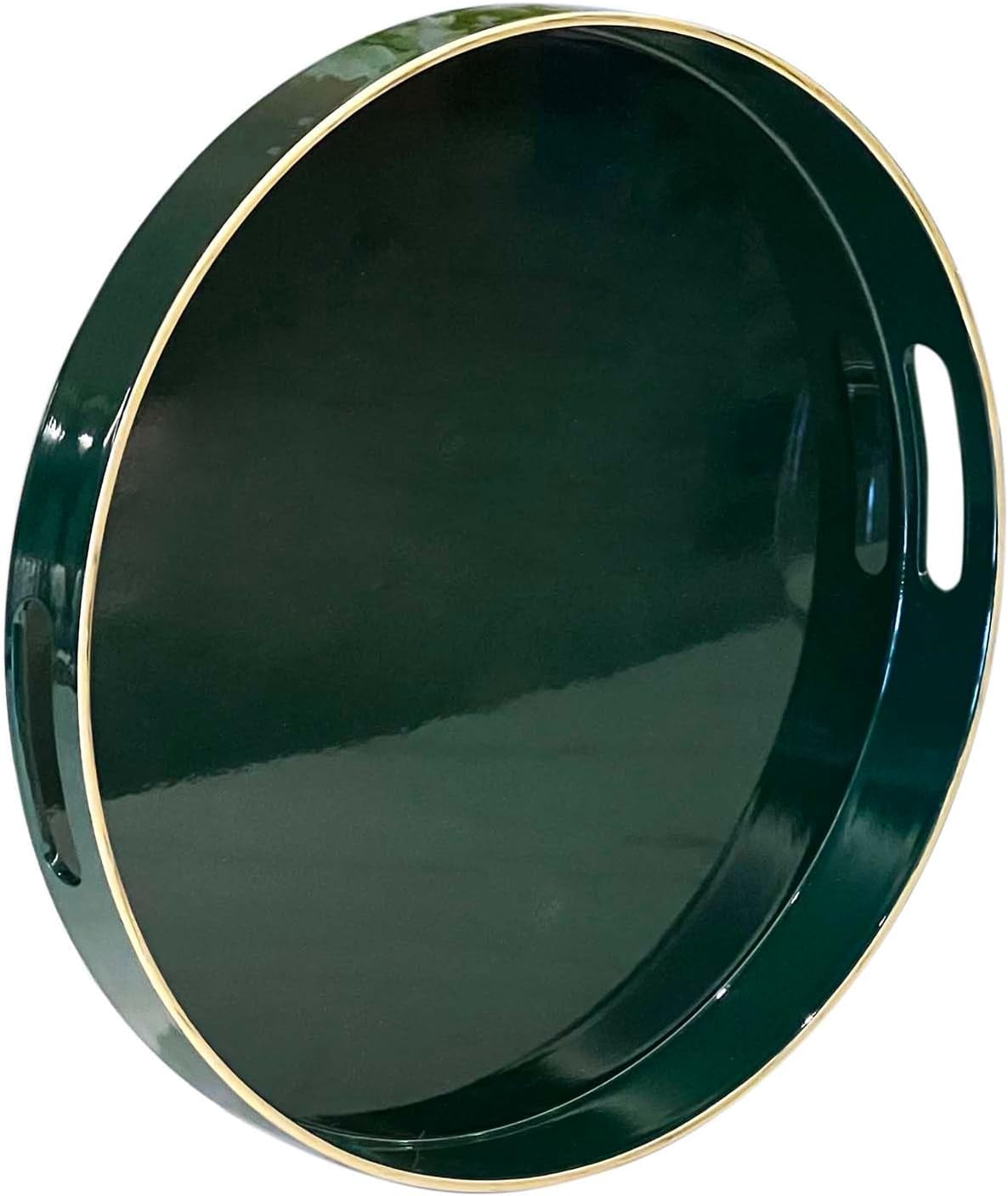 xrboomlife Decorative Tray Plastic Tray with Handles Modern Vanity Tray ...