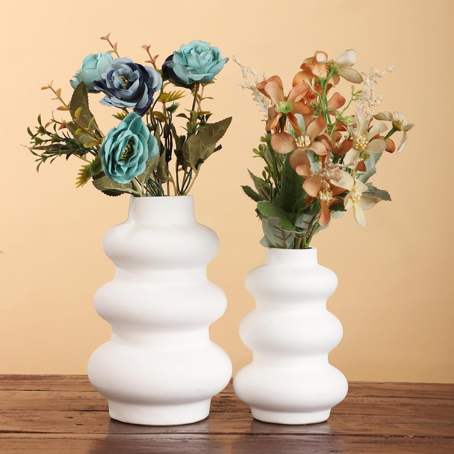 xrboomlife Face Vase \u2013 White Ceramic Vases Decorative Abstract ...