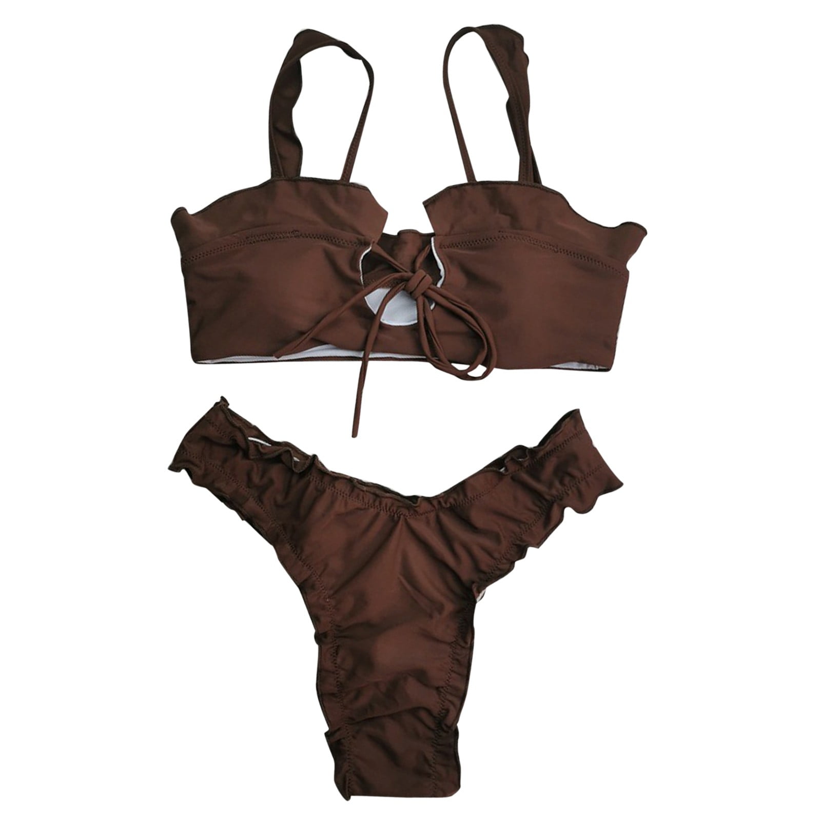 Xuapaodt Bikini Set New European And American Printed Bikini Sexy Thin