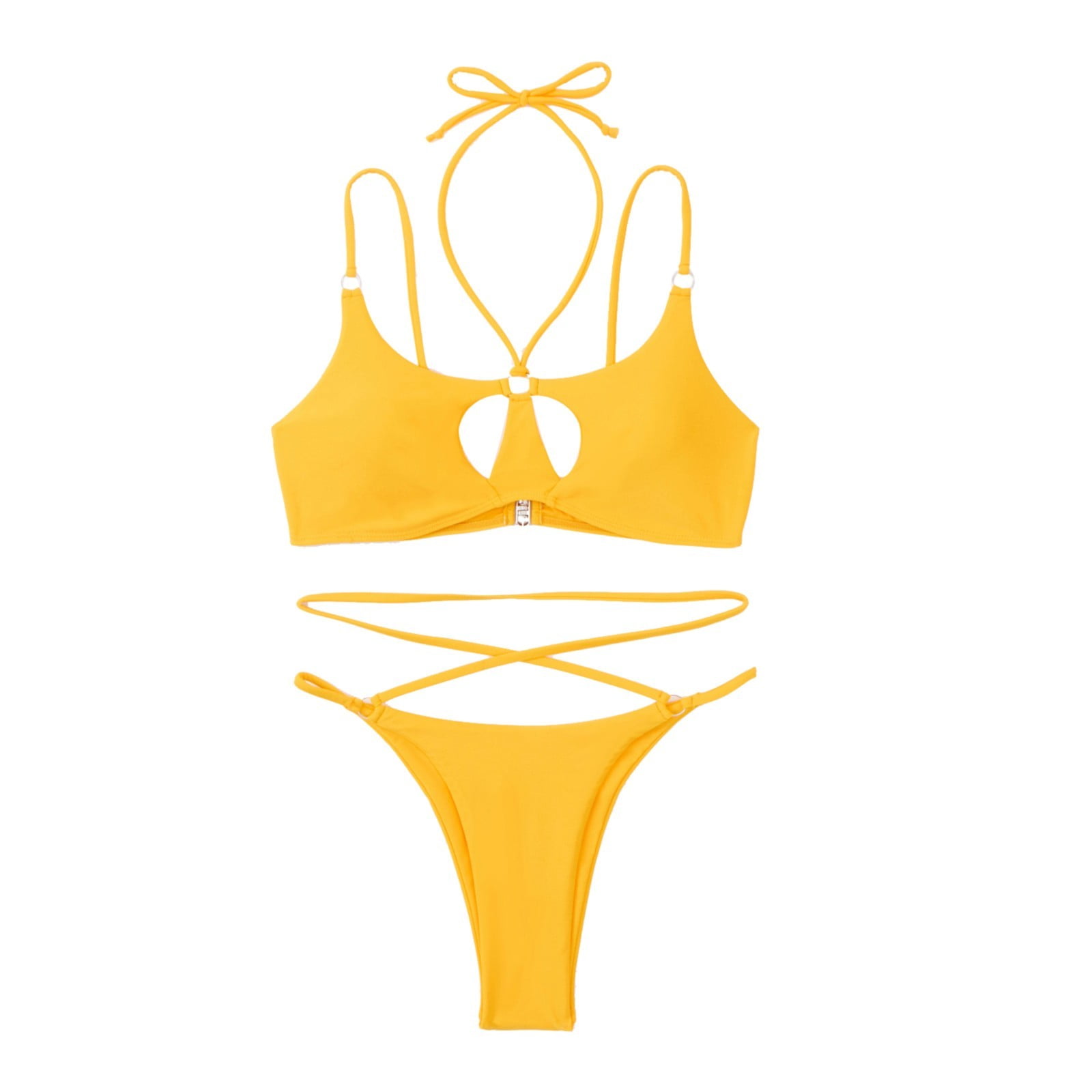 Xuapaodt Summer Two Piece Swimsuitwomen Sexy Swimsuit Bikinis Two
