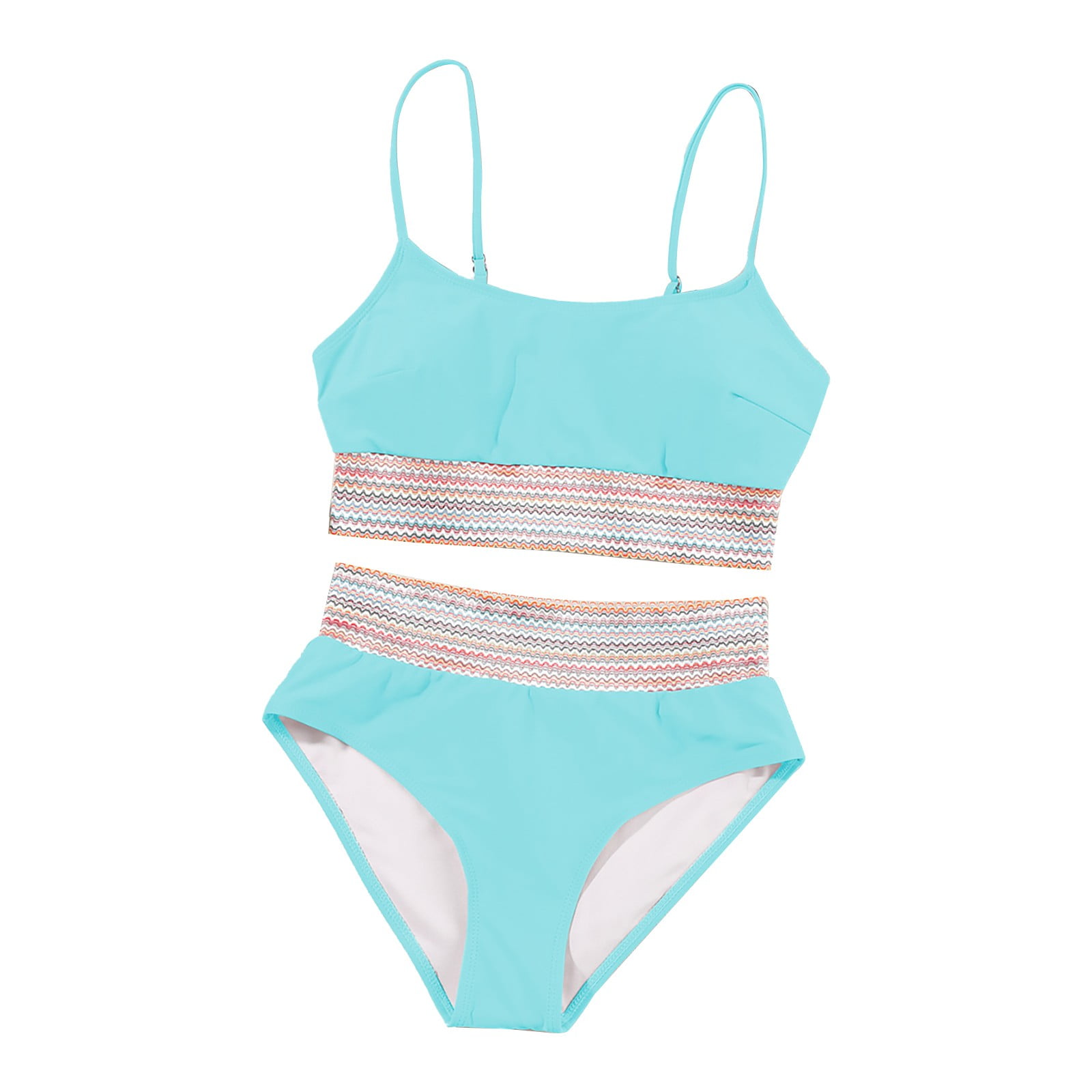 Xuapaodt Summer Two Piece Swimsuitwomens Strapless Backless Fashion