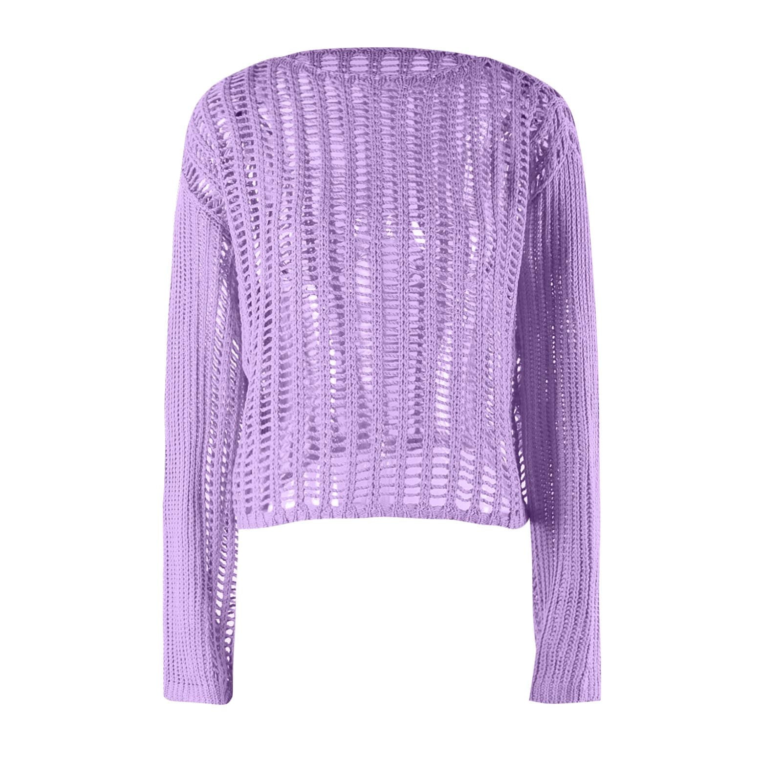 xuapaodt Women's swimsuit tunicHollowed Out Beach Smock Sexy Swimsuit ...