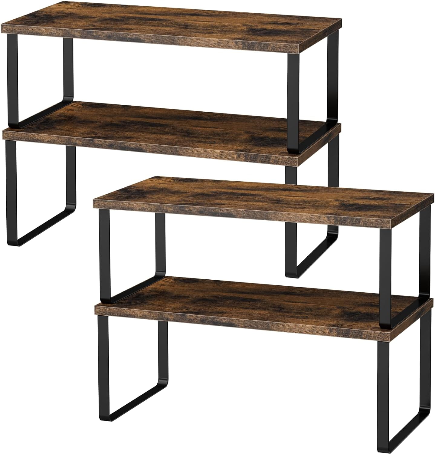 xuejumboom Cabinet Shelf Organizers 15.7 inches Large Kitchen Counter ...