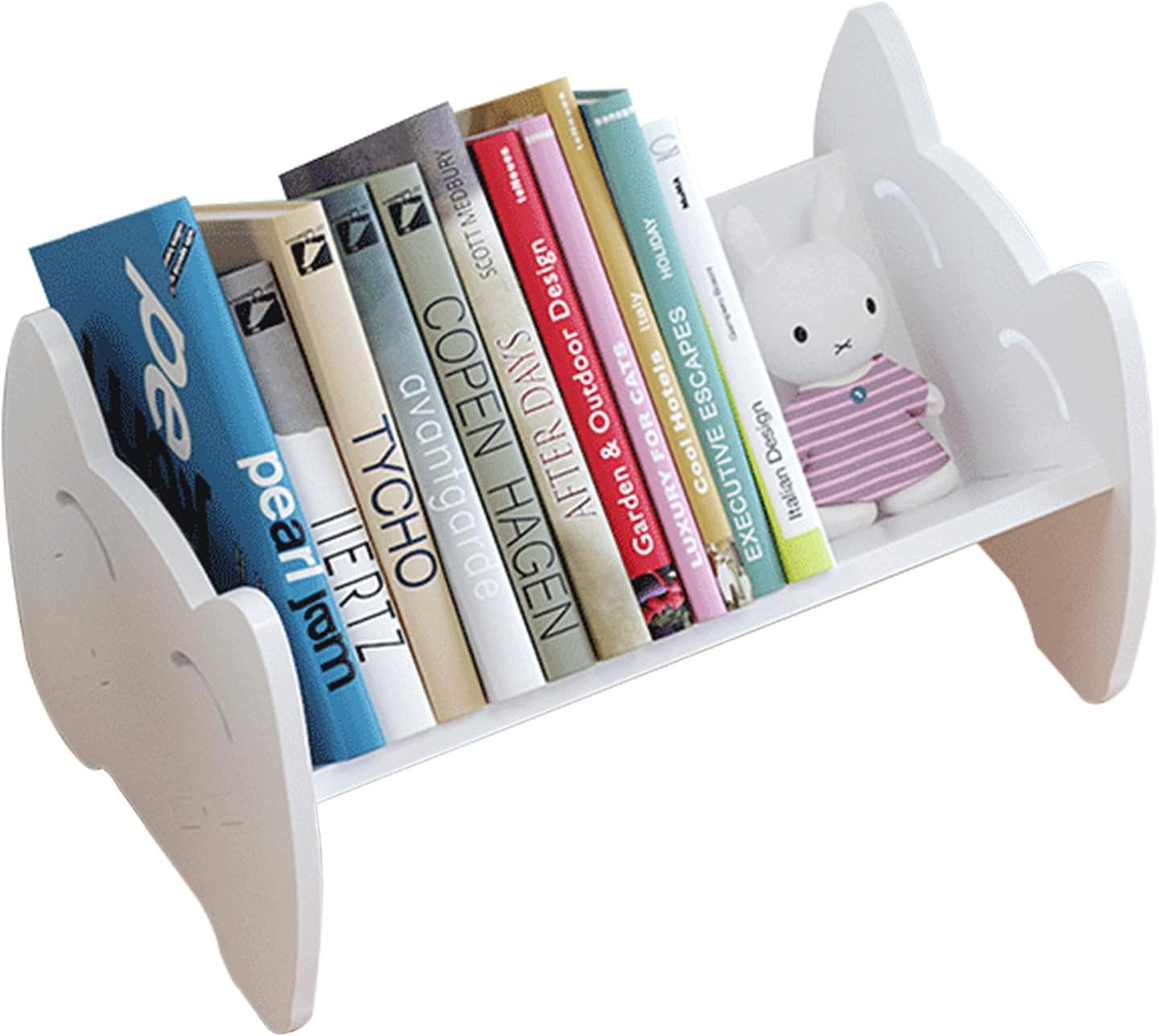 xuejumboom Kids Bookshelf Mini Desktop Bookshelf with Tilted Shelf for ...