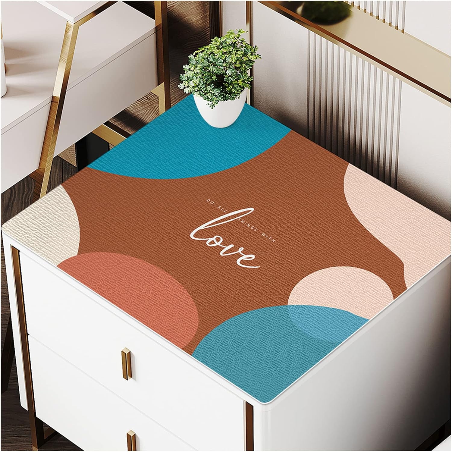 sasyxdc Table Cover Tablecloth for Nightstand Side Table Bedside End ...