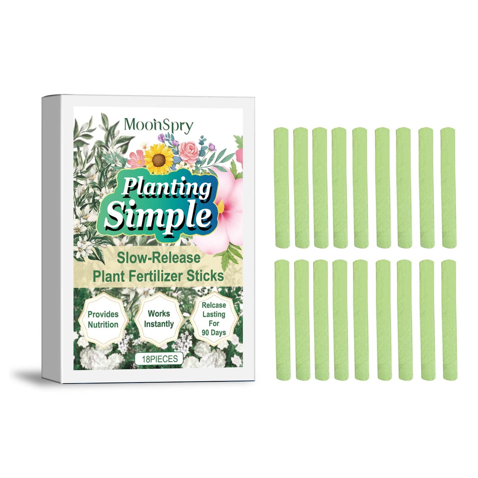 xuyanhg Clearance Plant Food Fertilizer Spikes, Easy Plant Care for All ...