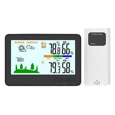 ThermoPro TX-4 Waterproof Indoor Outdoor Transmitter for TP60S/TP63 ...