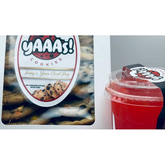 yAAAs! Cookies 12 Pack with Smoothie Just Peachy - Walmart.com