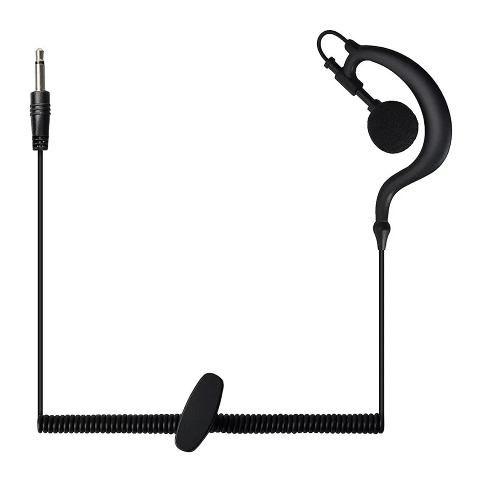 yEjiNG Police Receiver with Soft Ear Hook, Surveillance Headset for ...