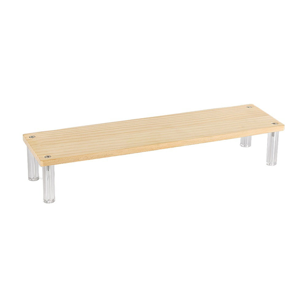 yaaqii 1-5 Layers Wooden Ladder Rack Acrylic Multi-layer Ladder Display ...