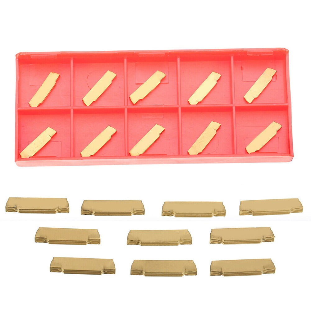 yaaqii 10pcs MGMN200-G 2mm Width Carbide Insert For MGEHR/MGIVR ...