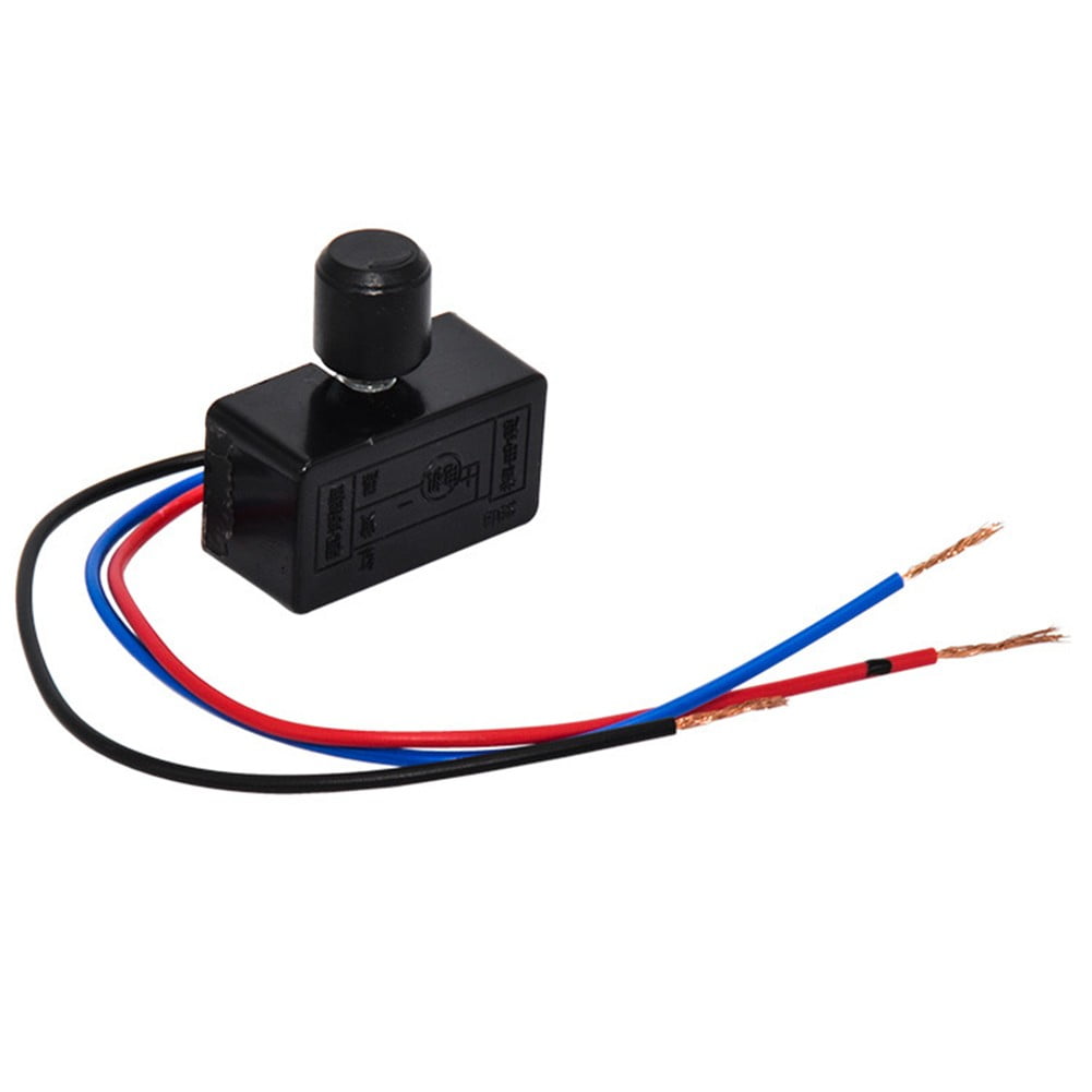 yaaqii 12V DC motor speed regulator knob screw electronic stepless ...