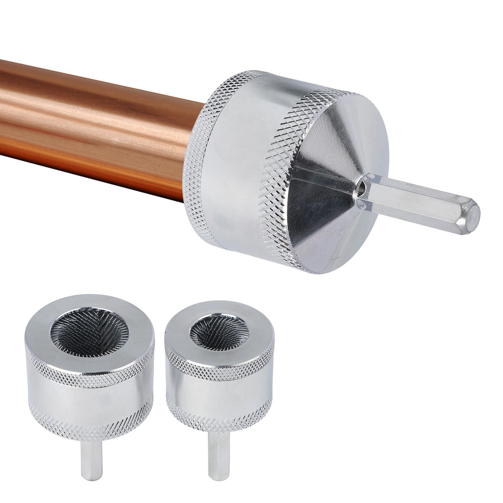 yaaqii 15+22+25mm electric drill pipe cleaner copper pipe metal pipe ...