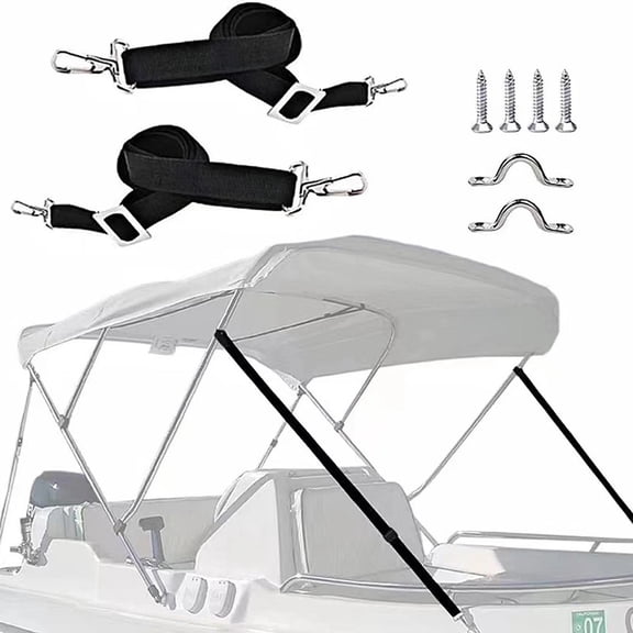 Ettsollp Boat Canopy Strap Adjustable Bimini Top Straps with Double End ...