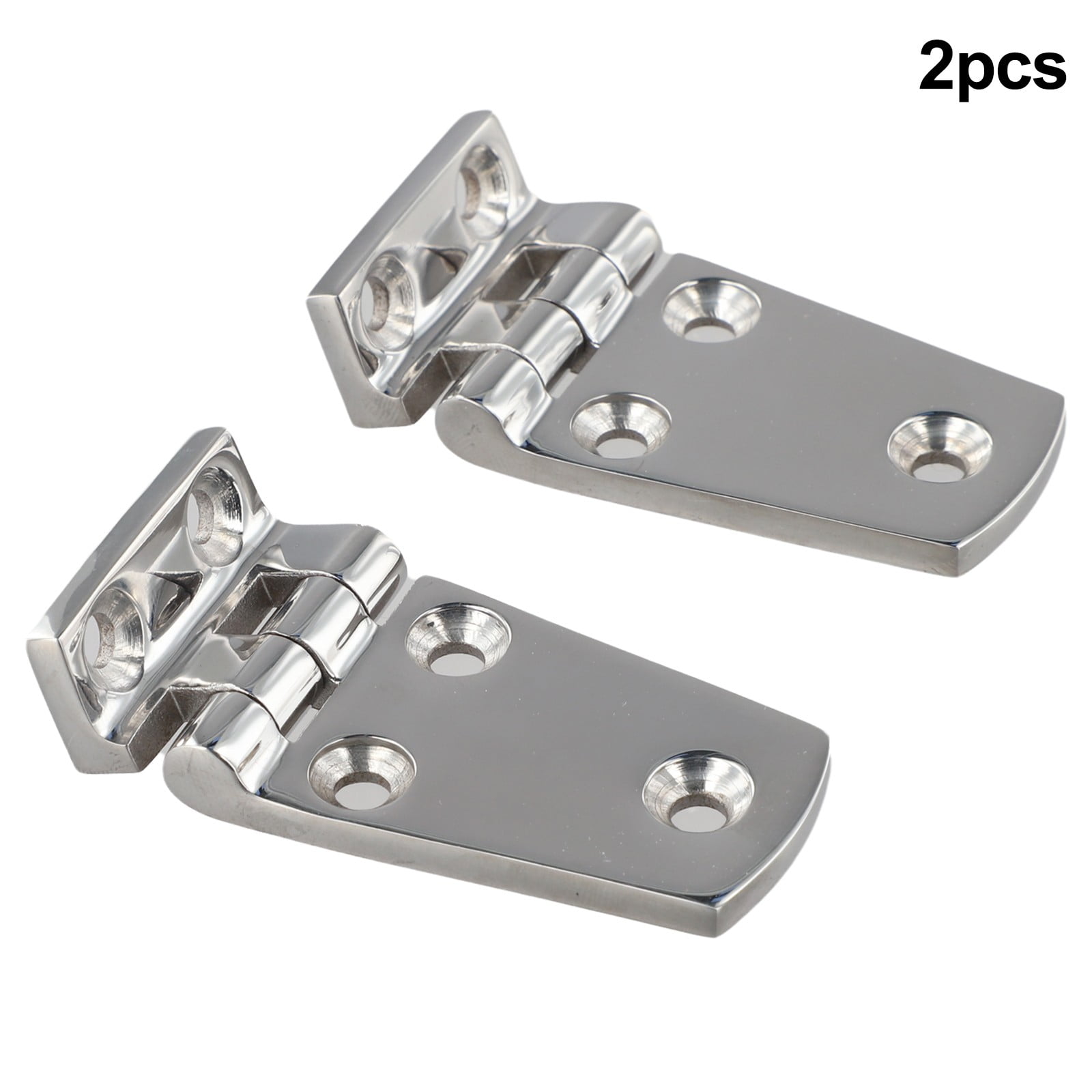 yaaqii 2pcs 316 Stainless Steel Recessed Hatch Right Angle Marine Hinge ...