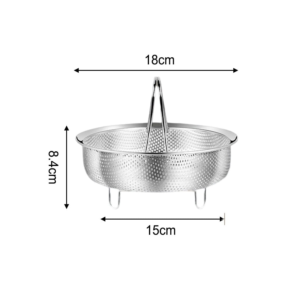yaaqii 304 Stainless Steel,Steamer Insert for Steam Basket,Cooking Pots ...