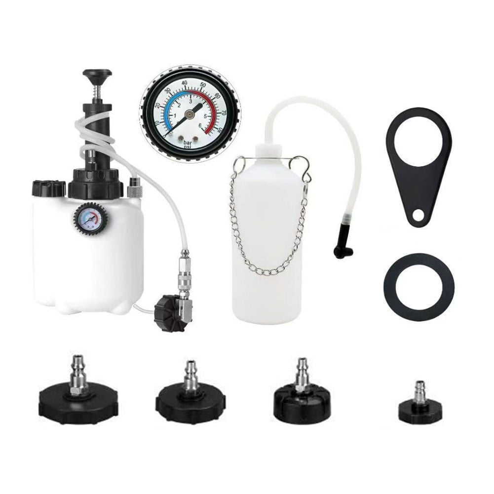 yaaqii 3L ManualBrake Bleeder Kit Pump, Professional Brake Bleeder Kit ...