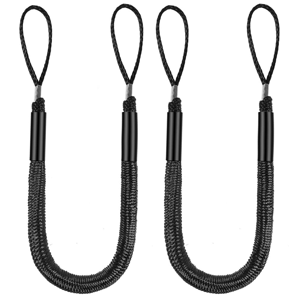 yaaqii 4'-5.5' Bungee Dock Line Mooring Rope Boat Dock Rope for Kayak ...