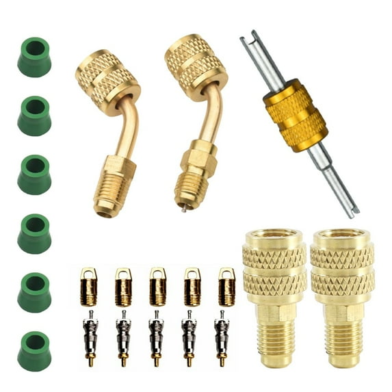 yaaqii 5/16" to 1/4" R410A Mini Split Adapter for Air Conditioning ...