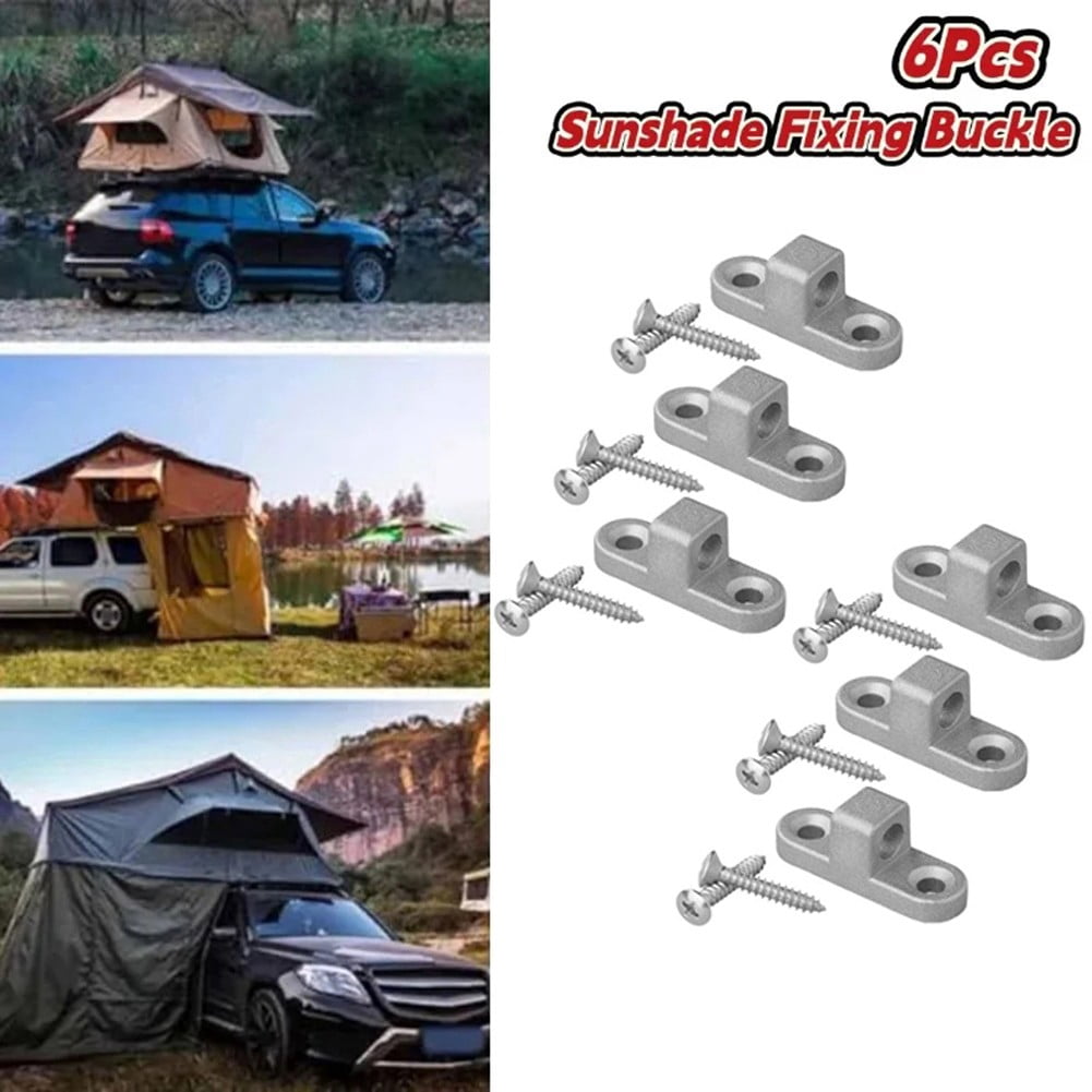 yaaqii 6Pcs Stainless Steel Awning Eyelets Wall Eyelets For Caravan ...