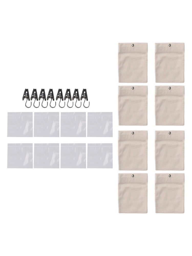 yaaqii 8pcs Outdoor Curtain Sandbag Weighted Bags for Pergola Drapes ...
