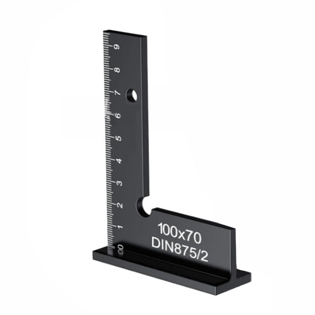 yaaqii 90 degree right angle square with stand, woodworking ruler for ...