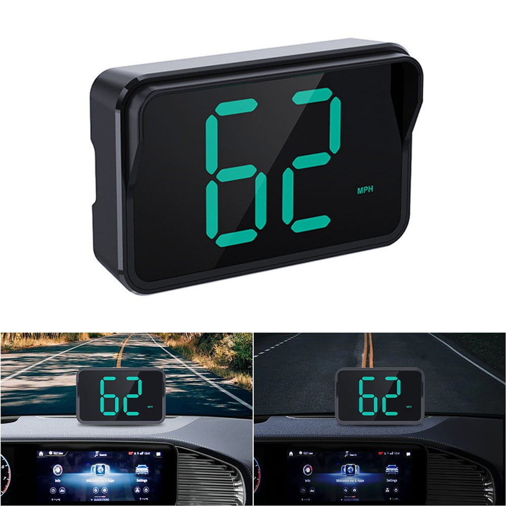 yaaqii Car HUD GPS Head Up Display Digital Speedometer KMH MPH for All ...