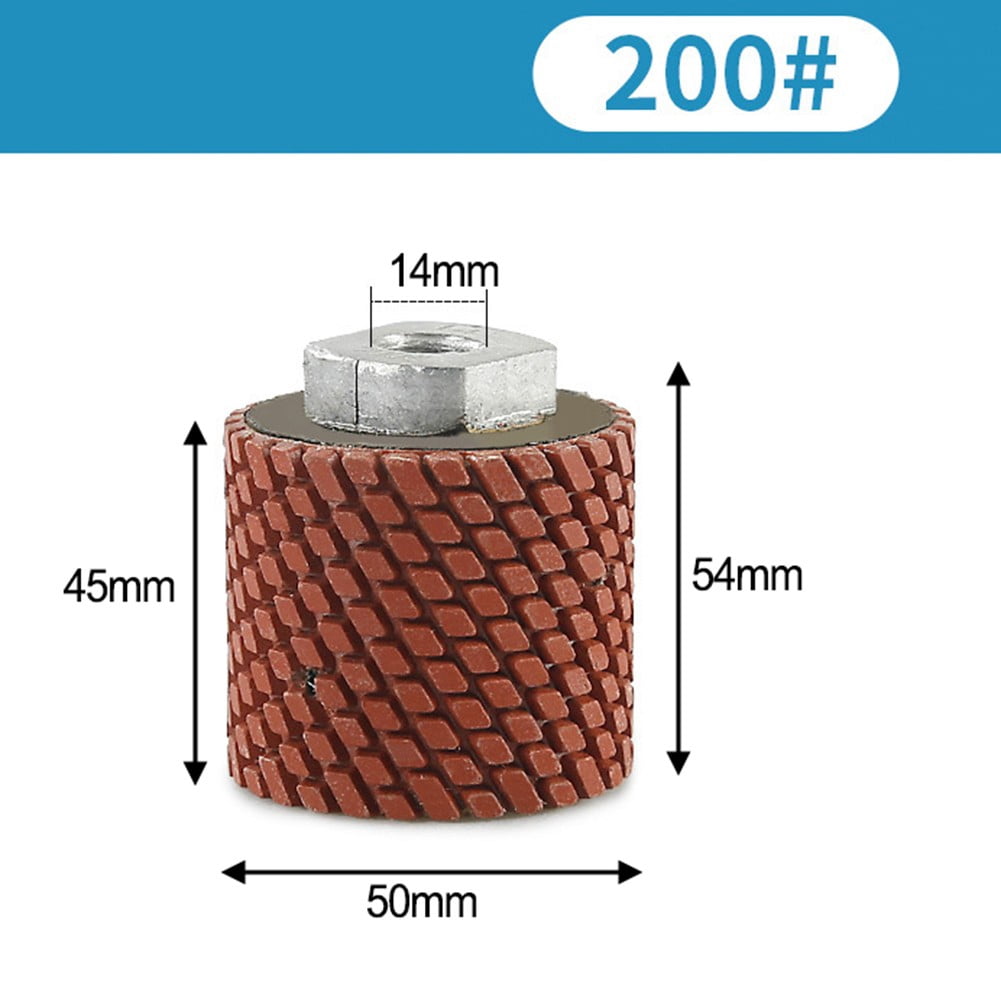 yaaqii Cylindrical Water Grinding Disc For M14 Angle Grinder Drum ...