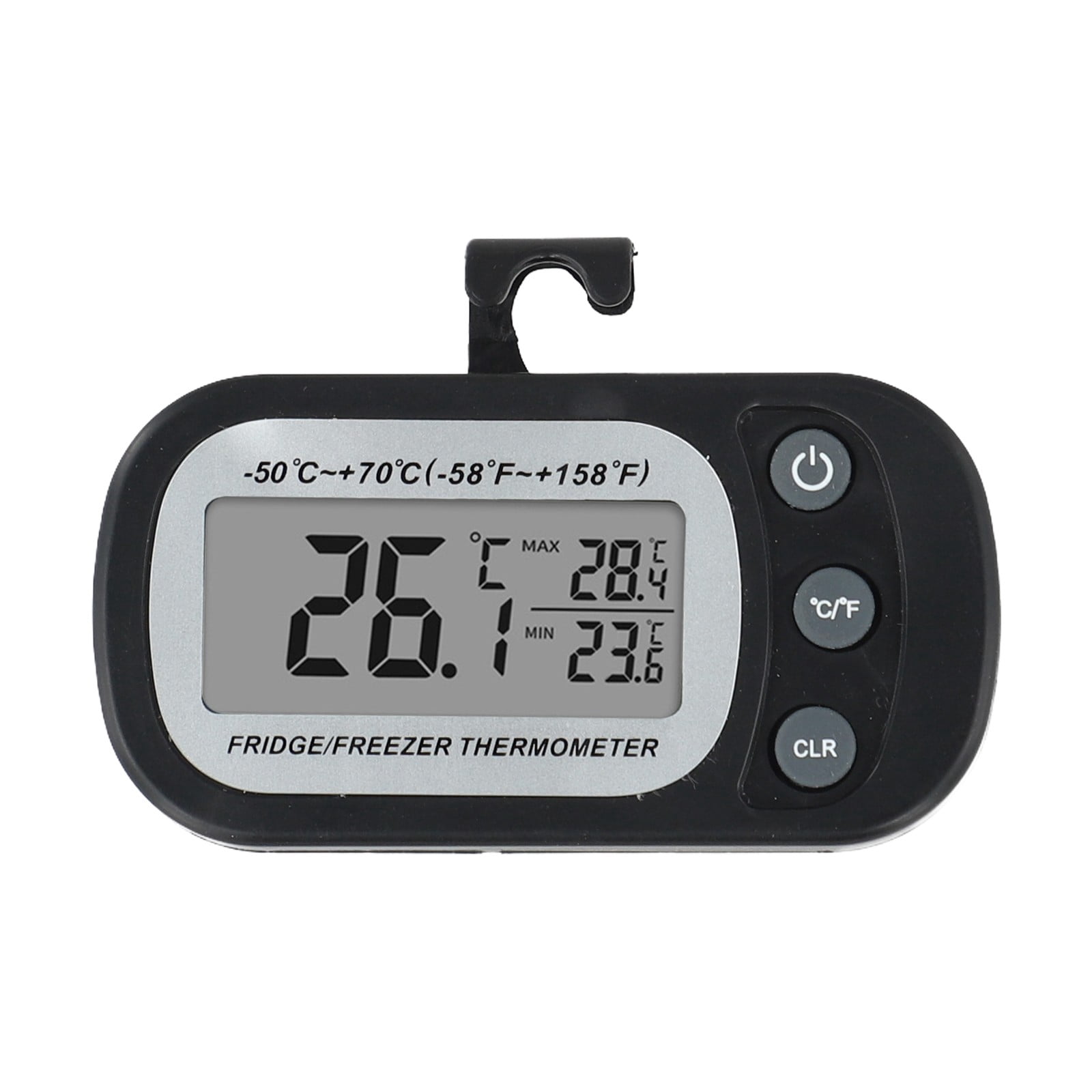 yaaqii Digital Fridge Thermometer,Waterproof Refrigerator Thermometer C ...