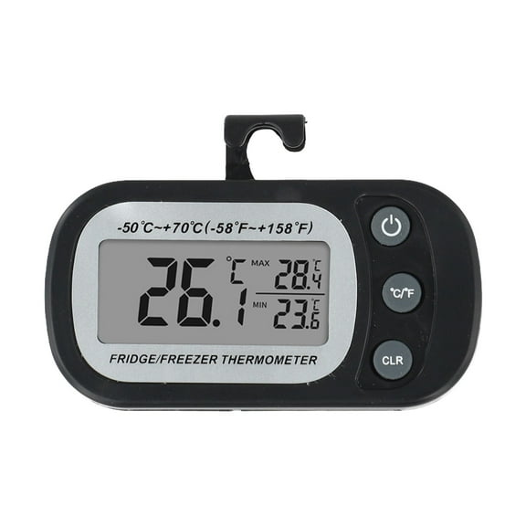 Mini Refrigerator Fridge Thermometer, 2 Pack Digital Freezer ...