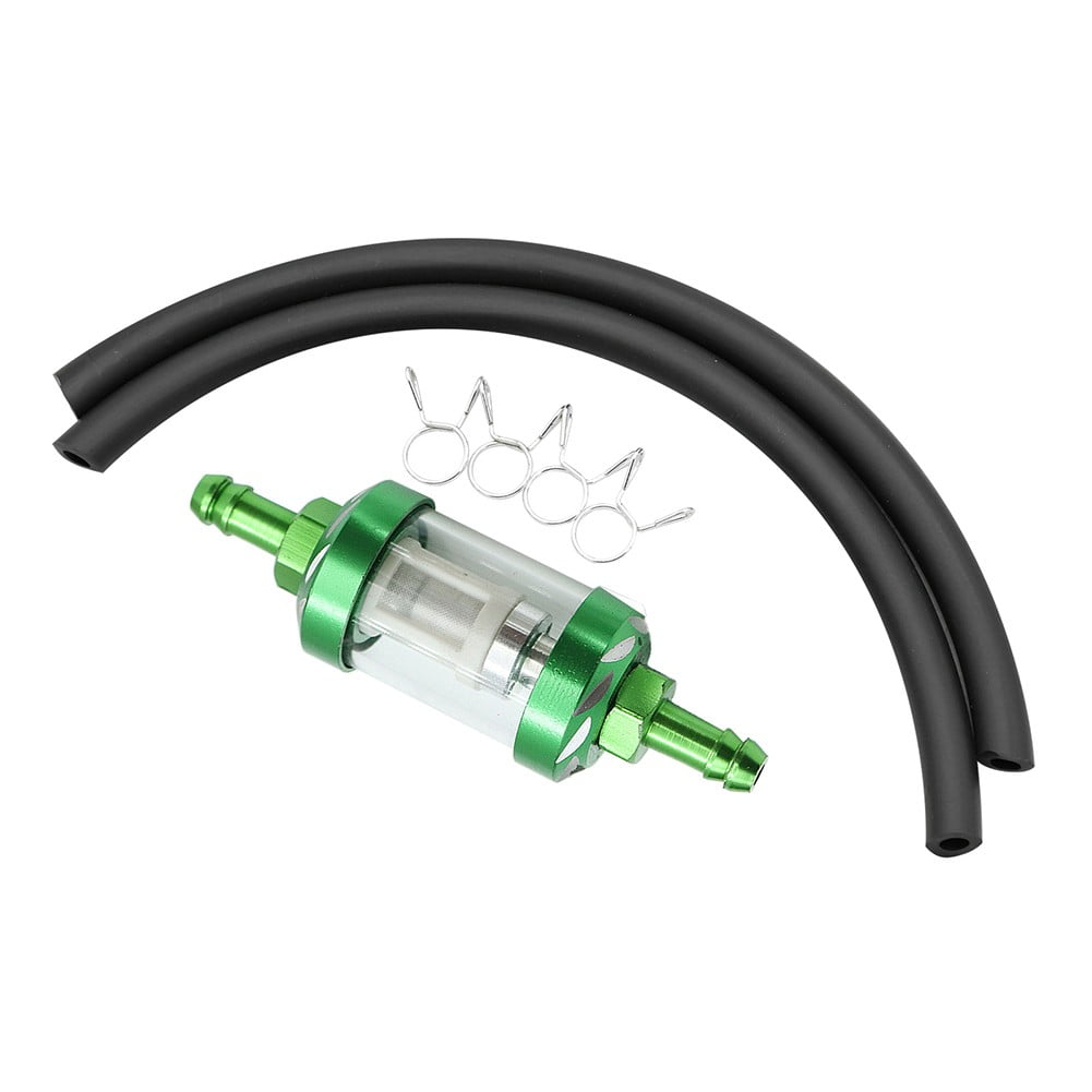 yaaqii Motorcycle fuel filter Aluminum alloy fuel filter 8mm oil filter ...