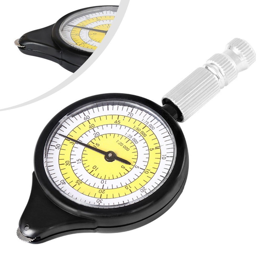 yaaqii Multifunctional for compass curve meter measuring instrument map ...