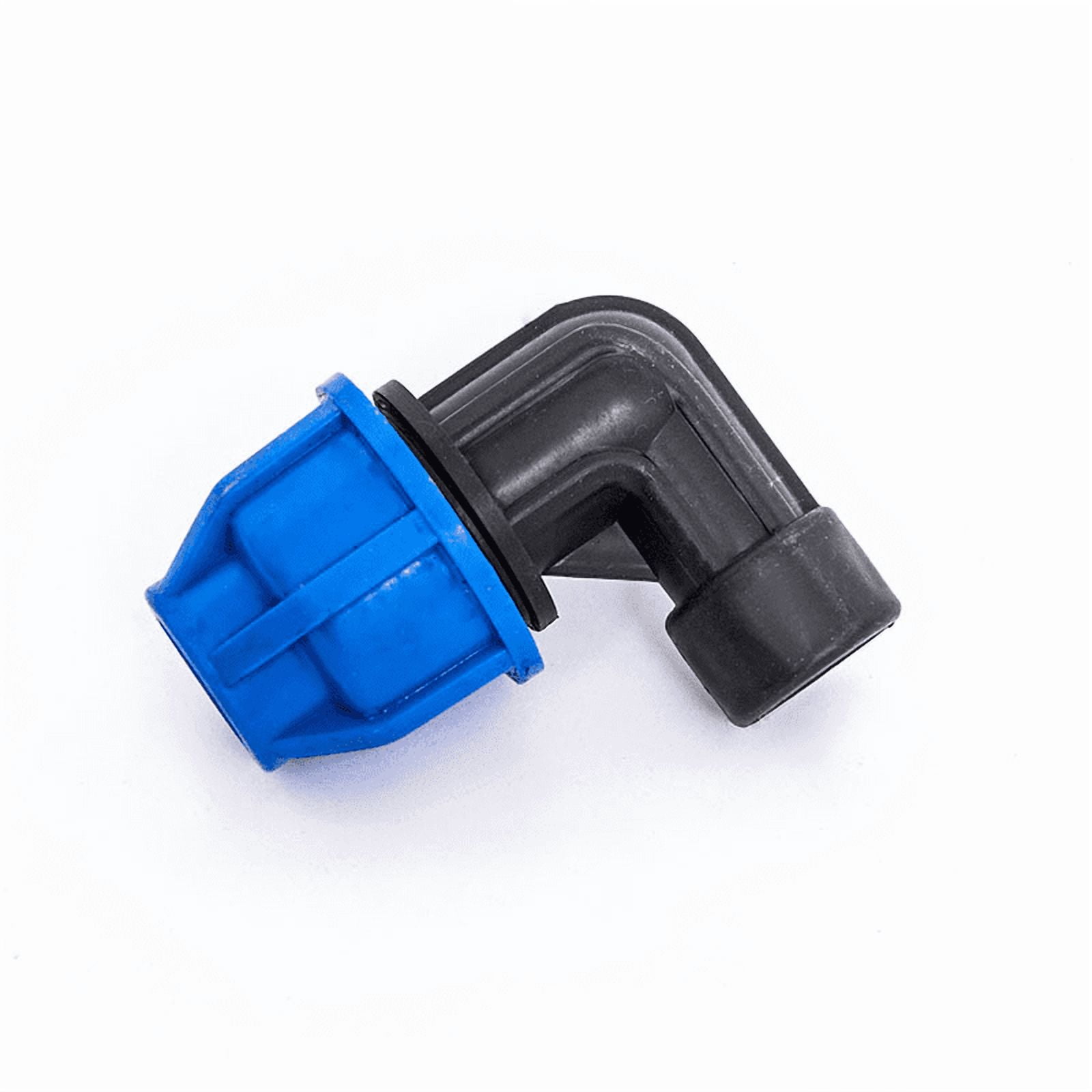 yaaqii PP Fitting Screw Joint PE Pipe Drinking Water Clamp Connector 90 ...