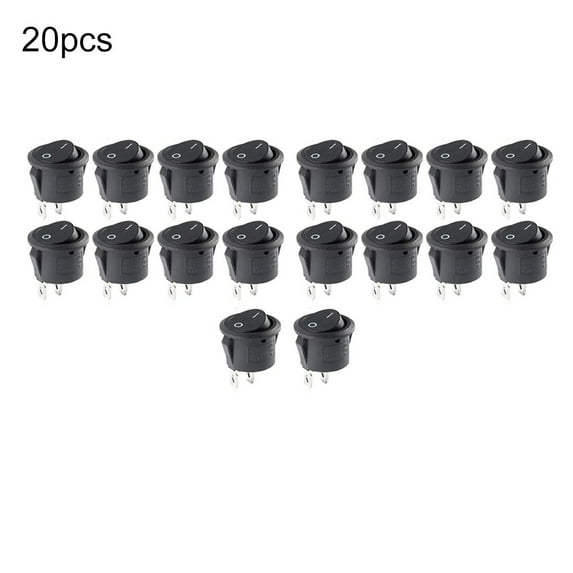 yaaqii Ship type switch KCD1-105 Open 20 OD 23M two pins no light on ...