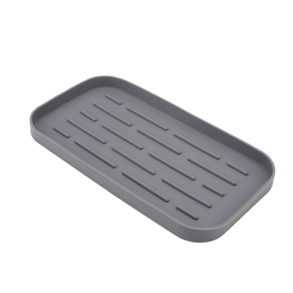 yaaqii Silicone Sponge Holder Drain Tray Coasters For Kitchen Sink ...