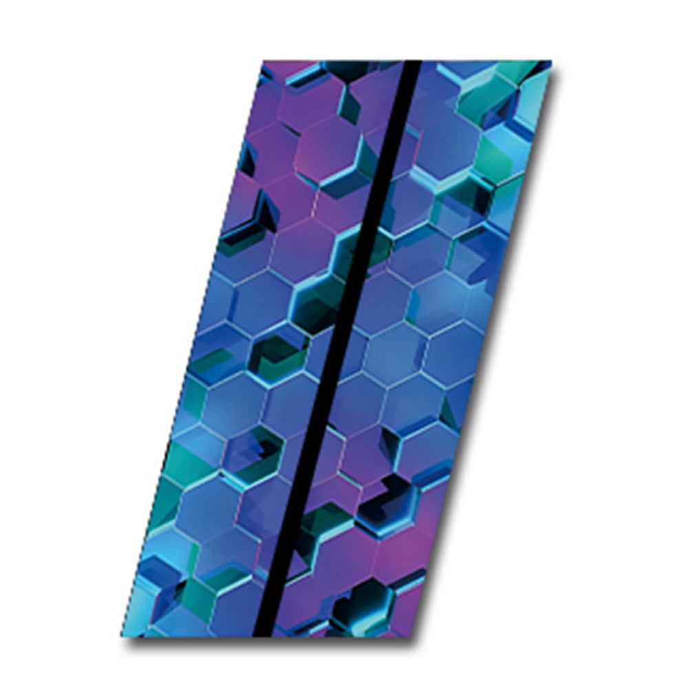 yaaqii for Honeycomb Car B-pillar Waterproof Decal DIY Door Pillar ...