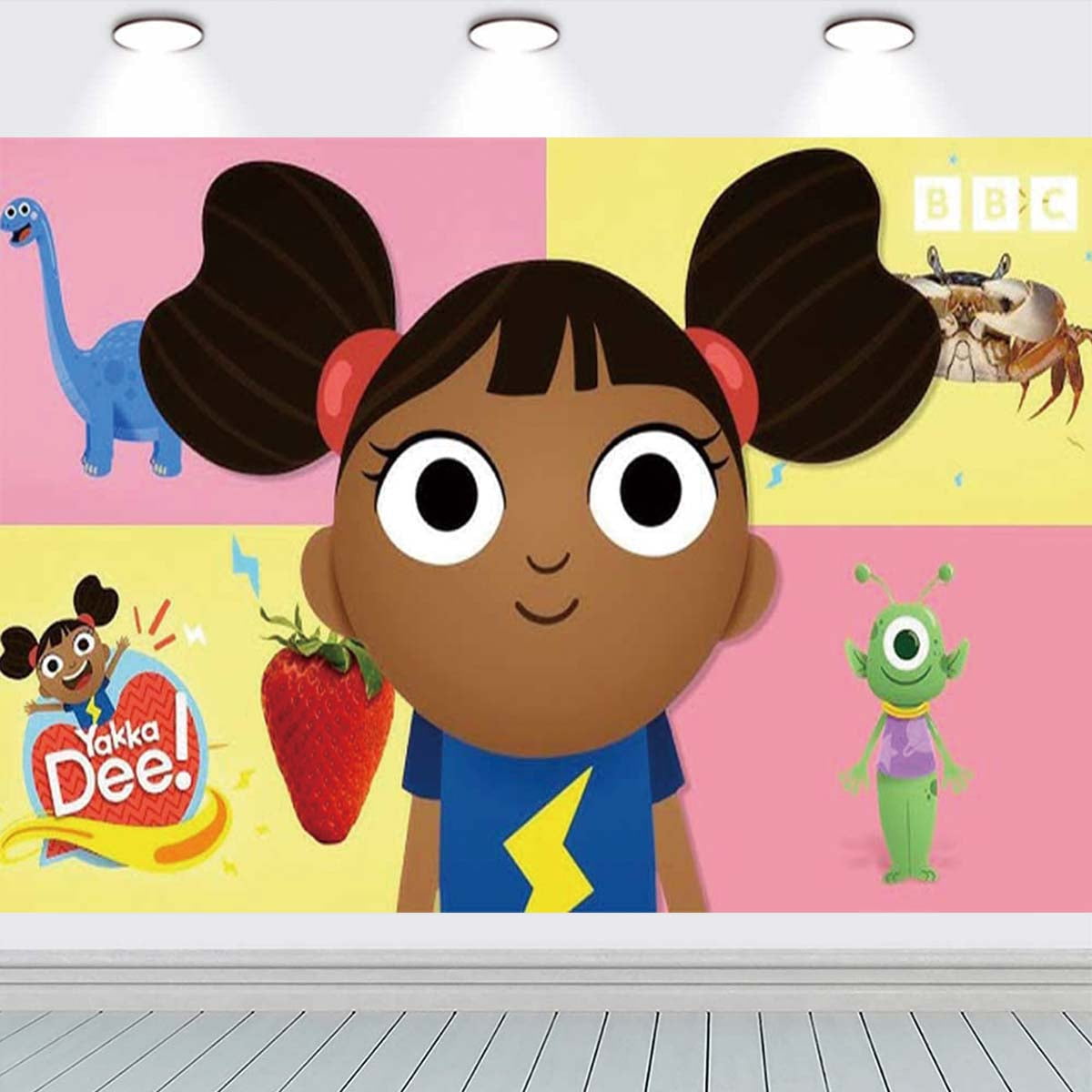 yakka dee Backdrop school Taspestry Wall Decor Banner Party Supplies ...