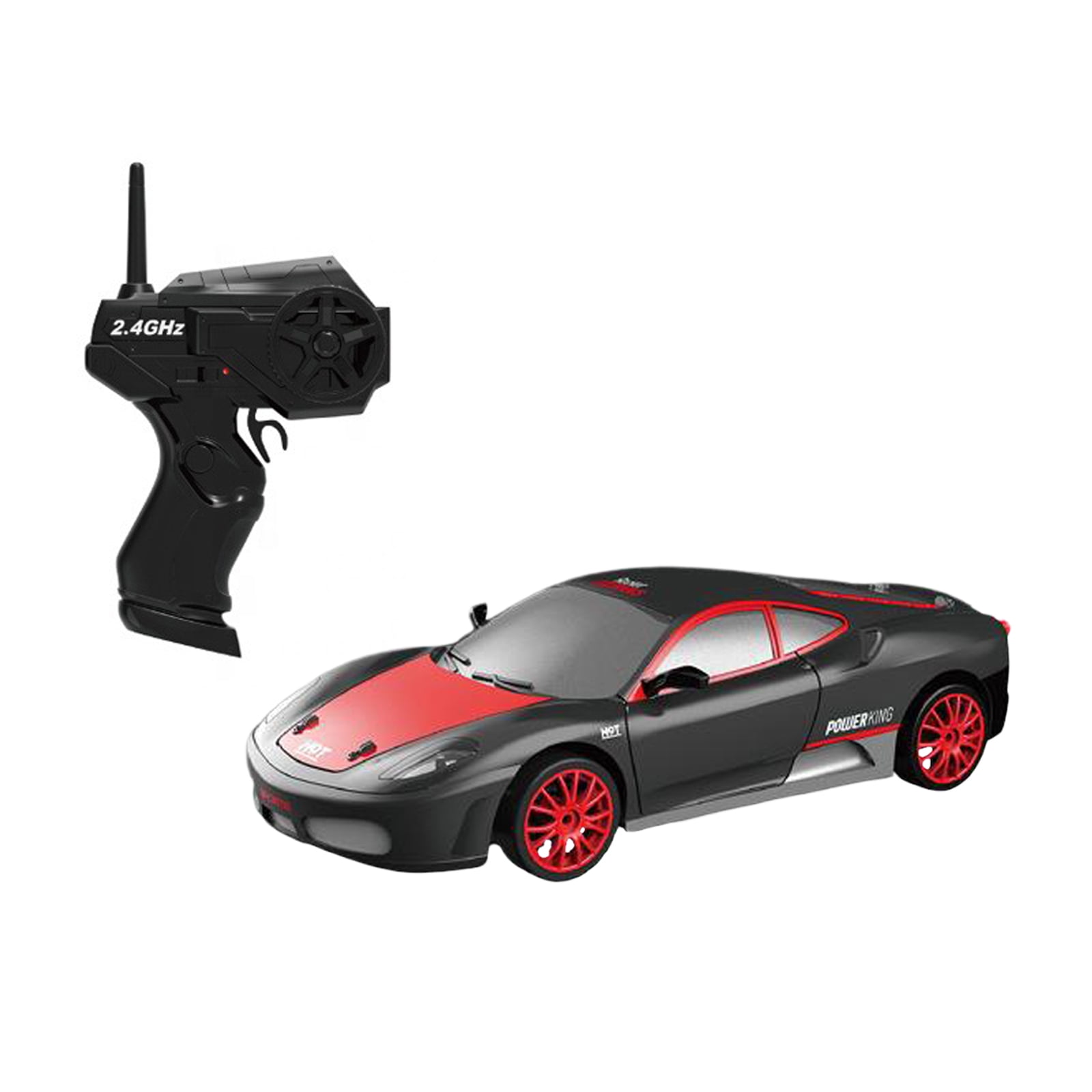 yaoyucui Remote control car 1:24 Scale High Speed 4WD RC Racing Car 2.4 Remote Control Drift Toy ...