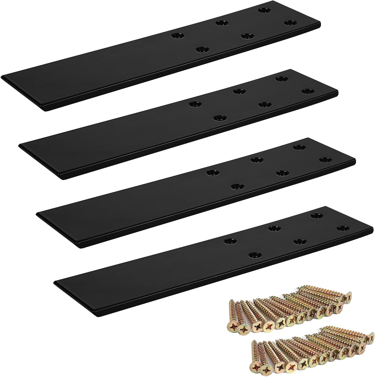 ybtchyw 4 Pack Heavy Duty Hidden Knee Wall Support Bracket - Top Mount ...