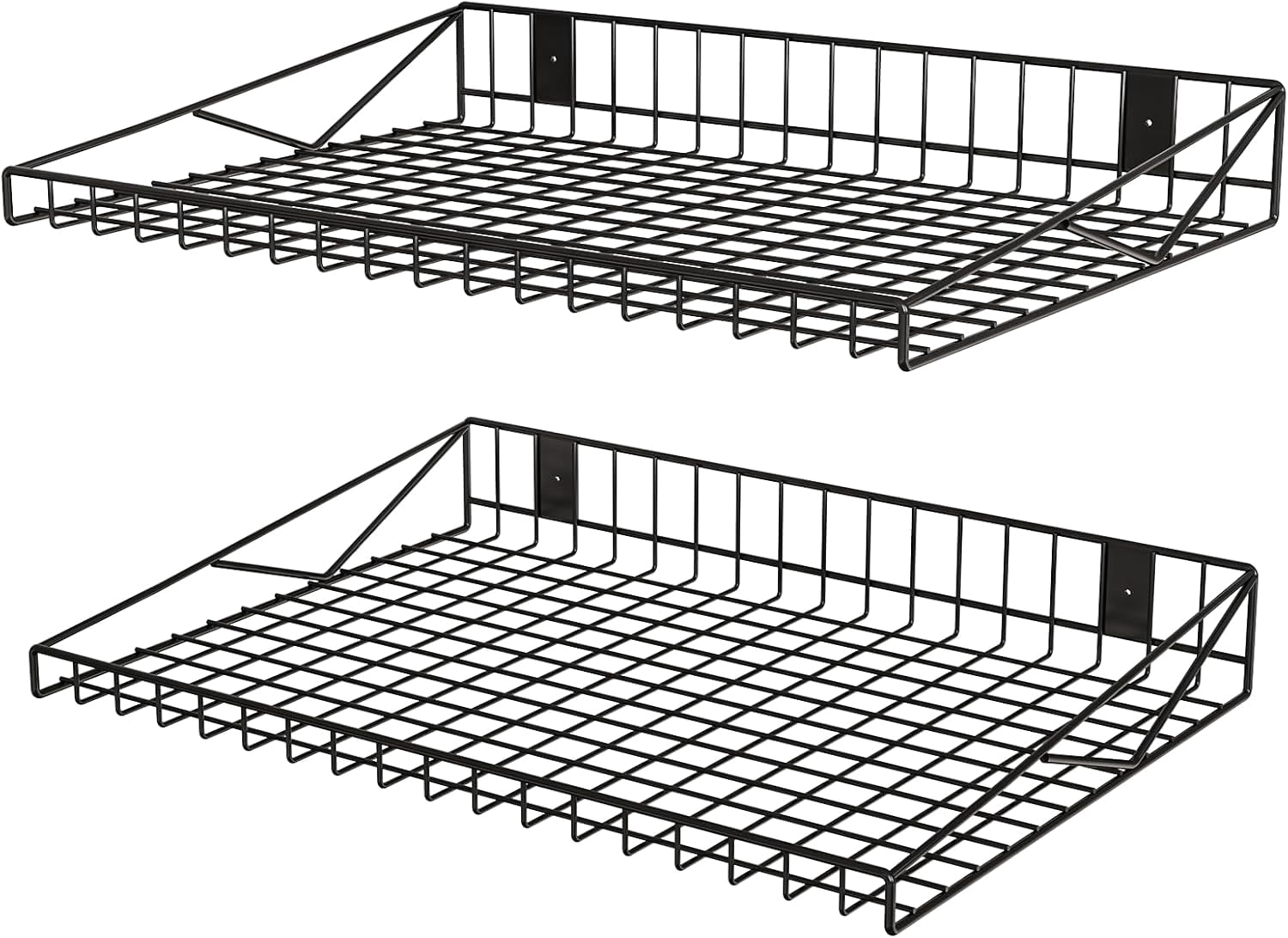 ydxcaqwe 4 Pack Garage Wall Shelf Garage Wall Mounted Heavy Duty ...