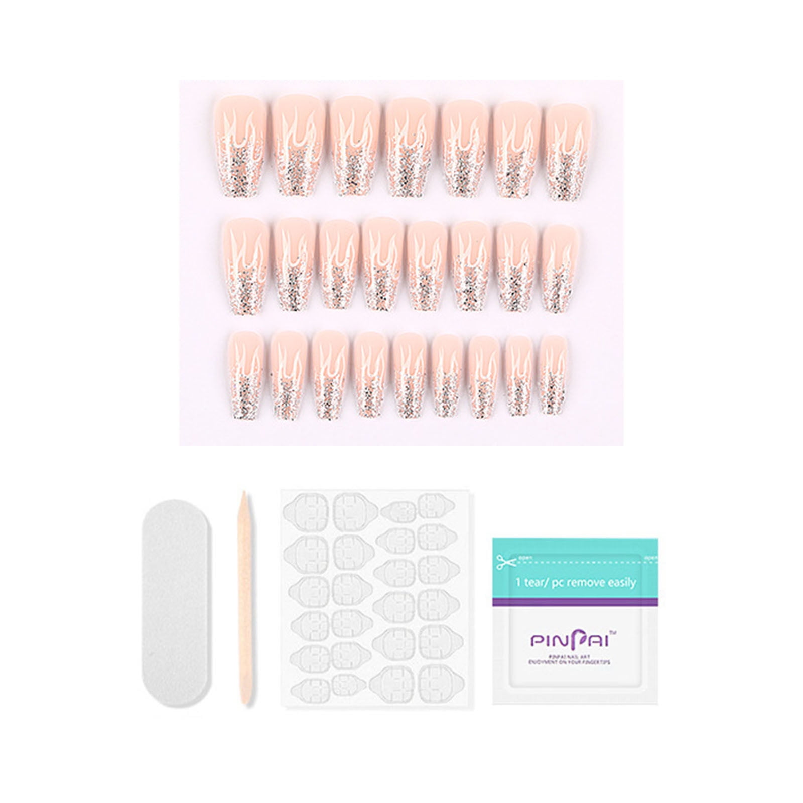 yelldesk Deals The New Wearable Nail Long Tip-shaped Detachable ...