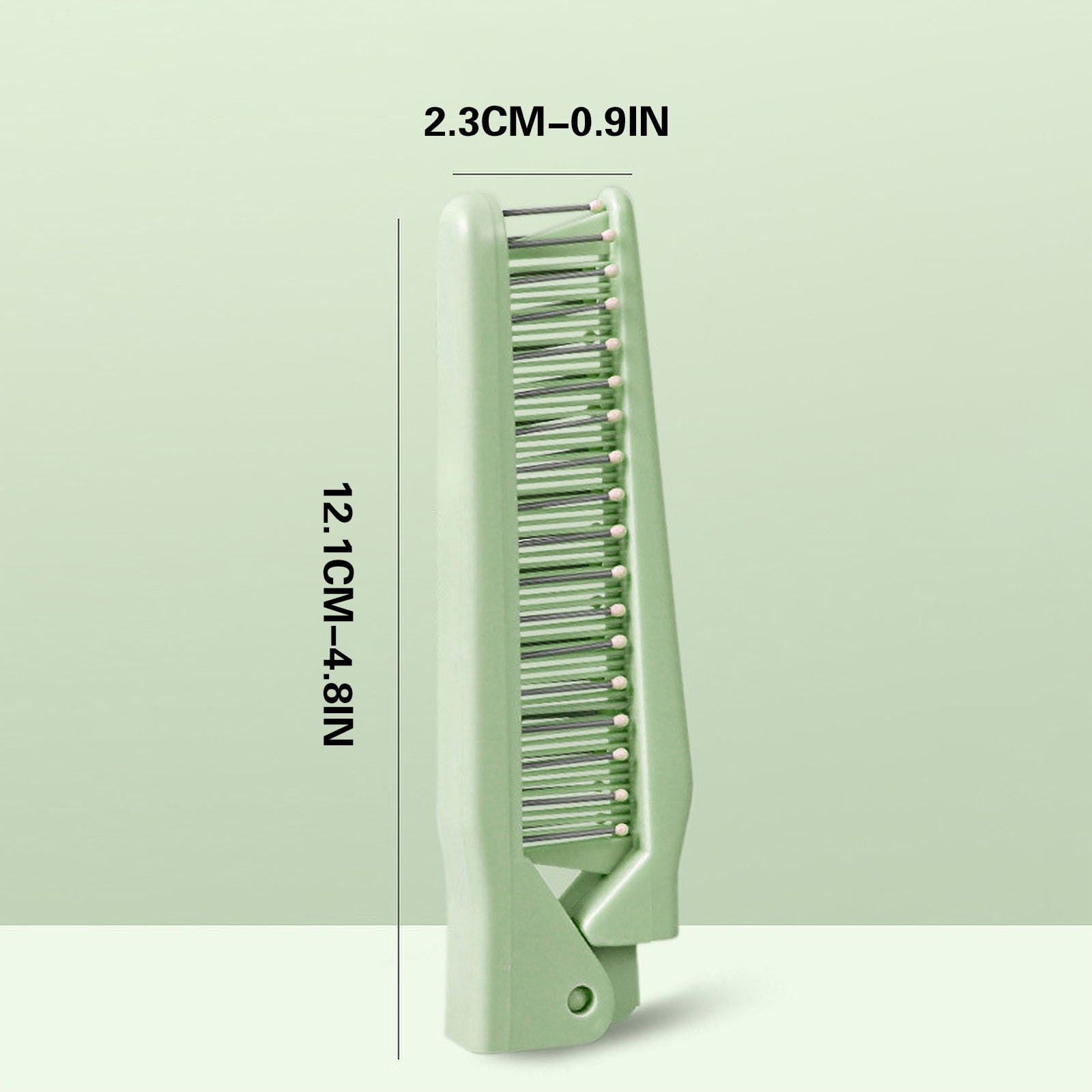 yelldesk Folding Hair Comb,Portable Travel Folding Comb Brush-Small ...