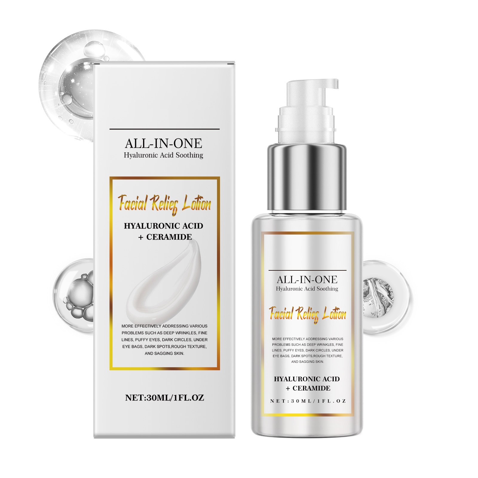 yelldesk Instant Face Lift Cream, Hyaluronic Wrinkle Lotion Deeply ...