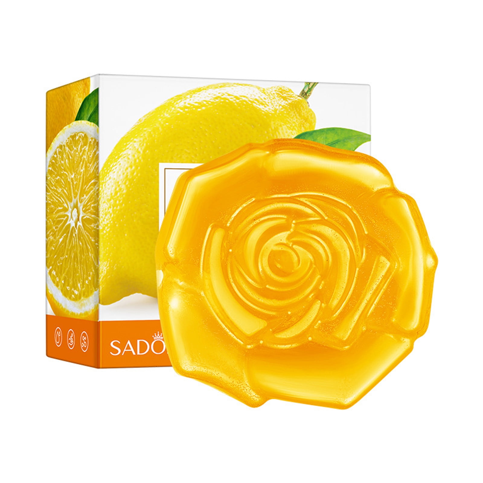 yelldesk Natural Soap Bar, Face & Body Soap, Natural Lemon Oil Soap ...