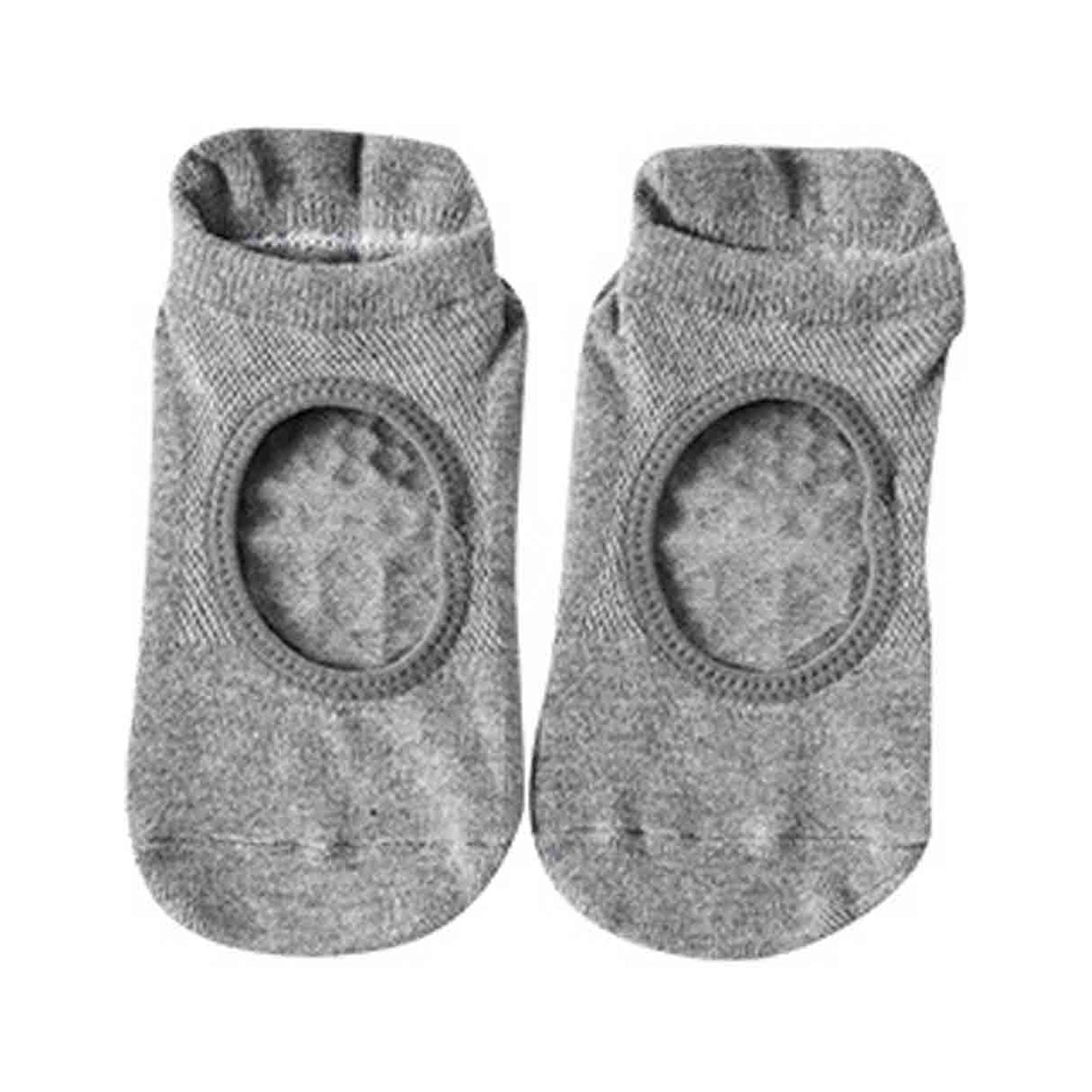 yelldesk Non Slip Yoga Socks for Women, Sticky Sock for Pilates, Long ...