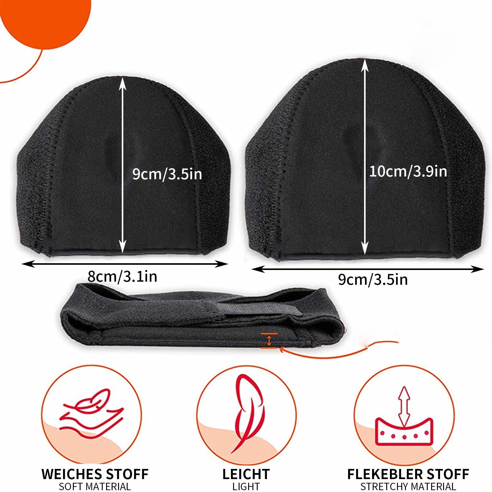 yelldesk clearance Heel Pad Protector Plantar Fasciitis Heel Pad Heel ...